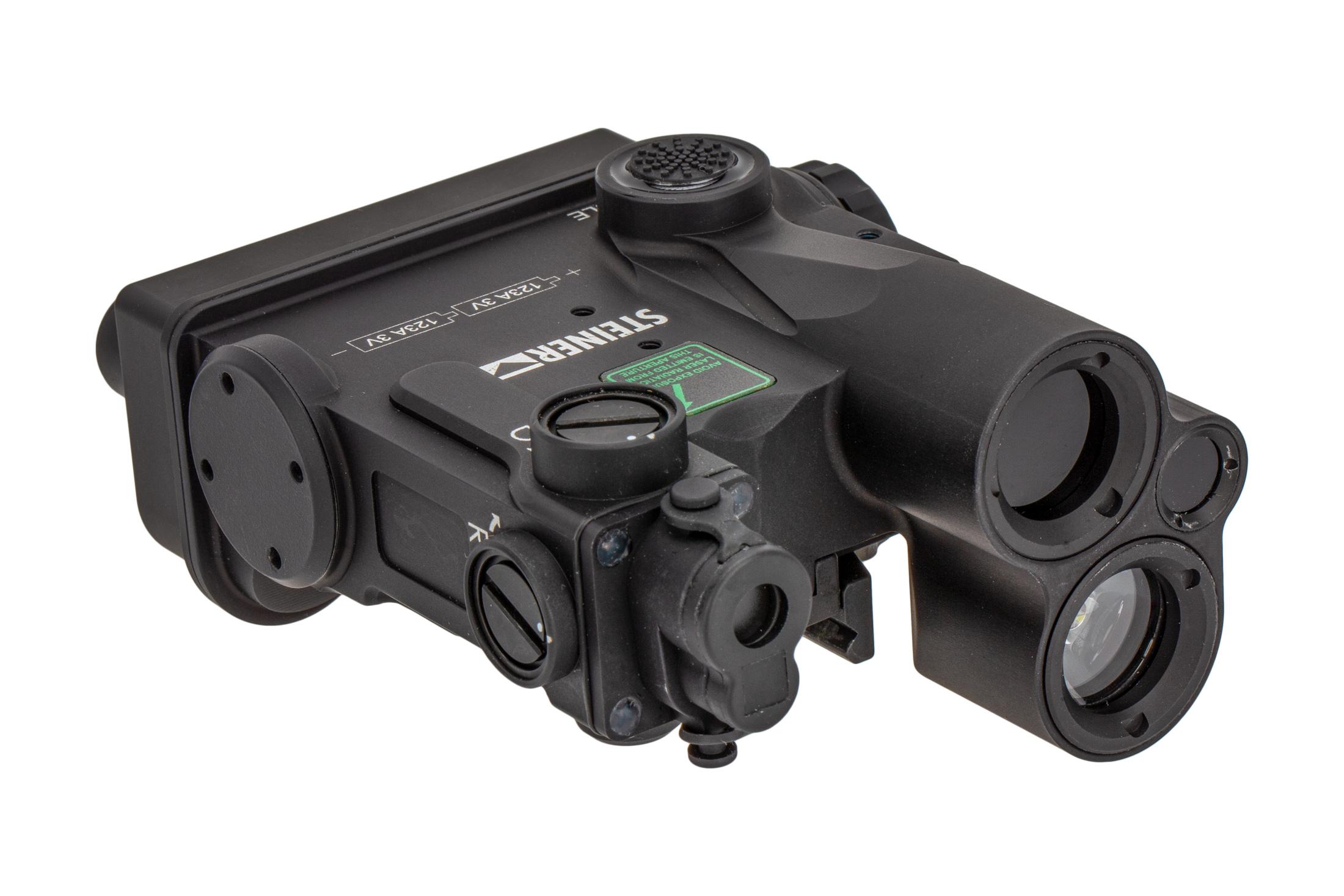 Steiner Optics DBAL-A4 Dual Beam Aiming Laser with IR Illuminator and White Light - Black 9014